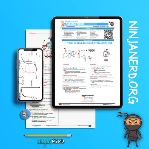 Pharmacodynamics - Notes - NinjaNerd Medicine